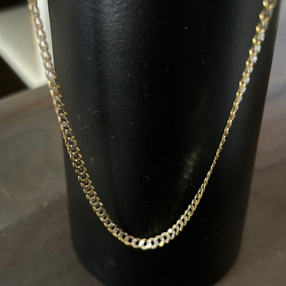 Accessories | 22 Open Curb Link Chain Necklace Solid 14k Yellow And ...